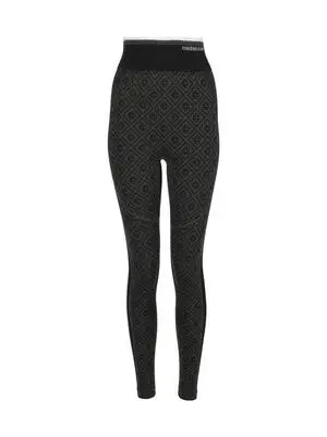 Casablanca Seamless Monogram Leggings - Multicolor