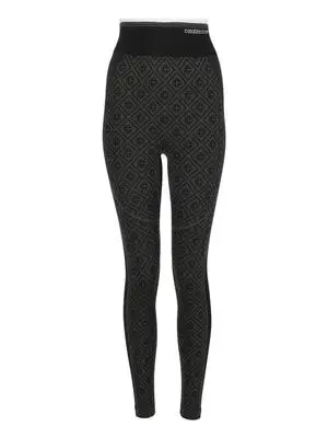Casablanca Seamless Monogram Leggings - Multicolor