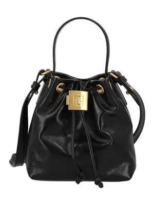 Balmain Pulse Mini Bucket Bag - Black