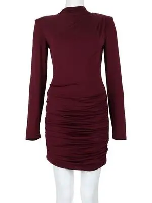 ROTATE BY BIRGER CHRISTENSEN Mini Ruched Dress - Multicolor
