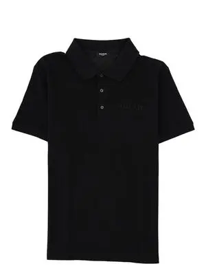 Balmain Polo Con Logo - Black