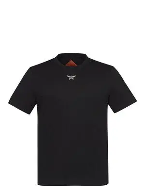 Mcm Essential Logo Print T-shirt - Black