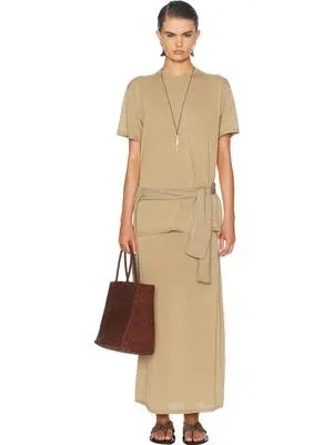 TOTEME Tee Knit Top - Desert