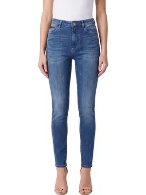 Philipp Plein High-waisted Skinny Jeans In Stretch - Denim