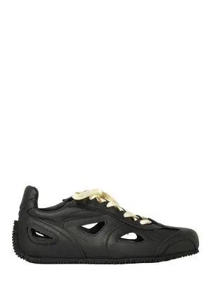Axel Arigato Leather Cut-out Sneakers - Black