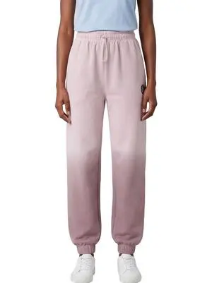 PLEIN SPORT Abstract Print Jersey Jogging Trousers - Salmon