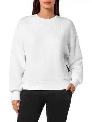 PLEIN SPORT Crewneck Sweatshirt - White