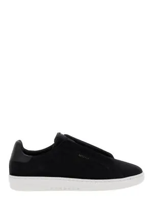 Axel Arigato Dice Laceless Leather And Suede Slip-on Sneakers - Black