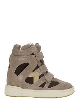 ISABEL MARANT ÉTOILE Isabel Marant High Top Sneakers With Velcro Fastening