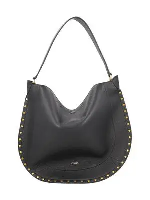 Isabel Marant Étoile Studded Shoulder Bag - Black