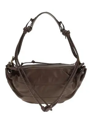 Isabel Marant Étoile Braided Leather Shoulder Bag - Cocoa