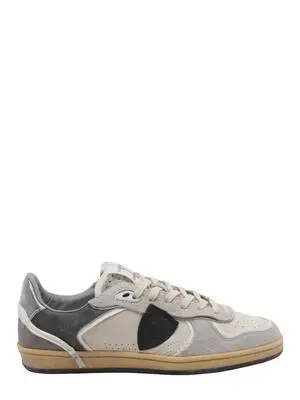 Philippe Model Lace Up Sneakers - Grey