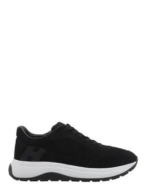 Hogan Suede Sneakers - Black