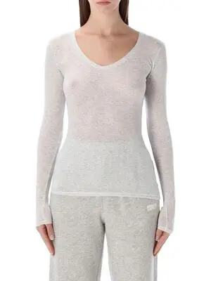 American Vintage American Vintage Long Sleeve T-Shirt Grey