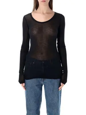 American Vintage Long Sleeve T-shirt - Black