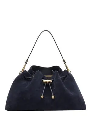 JIMMY CHOO Jimmy Choo Drawstring Handbag Blue