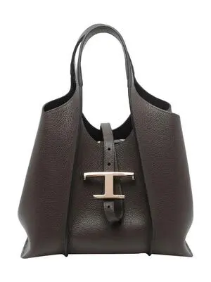 TOD'S Tod's Shoulder Bag With Iconic Metal Clasp Green