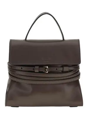 Moschino Leather Shoulder Bag - Brown