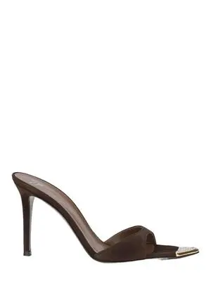 GIUSEPPE ZANOTTI Heeled Mules - Brown