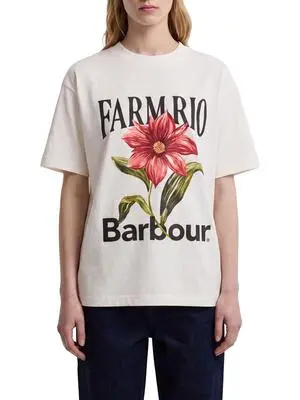 Barbour Graphic Print T-shirt - Beige