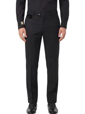 BILLIONAIRE Tailored Trousers - Black