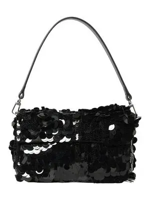 Staud Embellished Shoulder Bag - Black