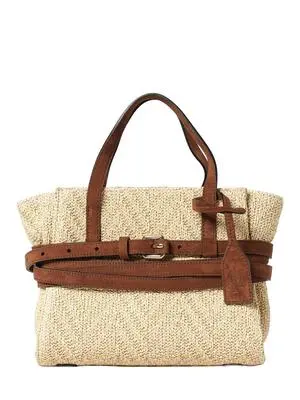 Moschino Handbag - Natural