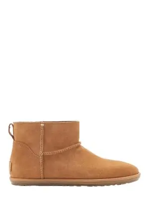 UGG Classic Deconstructed Mini Ankle Boots - Brown