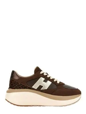 Hogan Maxi I Active Sneakers - Brown