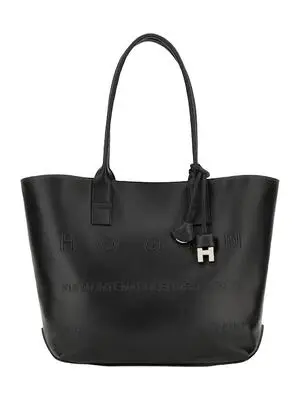 Hogan Address Media Shopping Bag - Black