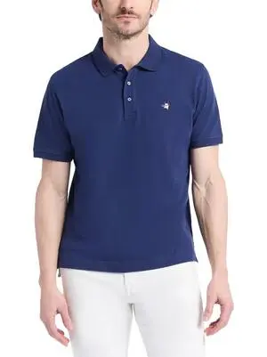 Robert Graham Devil Cotton Polo - Navy