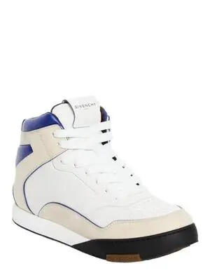 Givenchy Hard Court High Top Sneakers - Black/blue/white