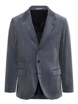 BRUNELLO CUCINELLI Brunello Cucinelli Men's Cotton Suit-Style Jacket Blazer