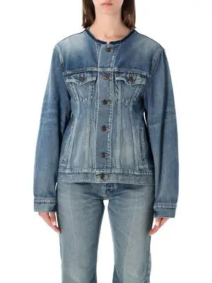 Balenciaga Cotton Jacket - Blu