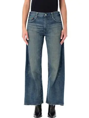 Junya Watanabe Levi's Cotton Denim Wide-leg Jeans - Blue