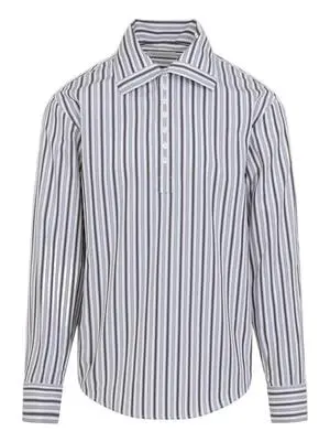 Dries Van Noten Cedon Cotton Shirt - White
