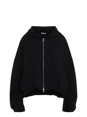 Dries Van Noten Hannett" Cotton Hoodie - Black