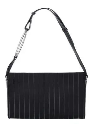 DONDUP DONDUP Striped Wool-Blend Bag With Stretch Finish