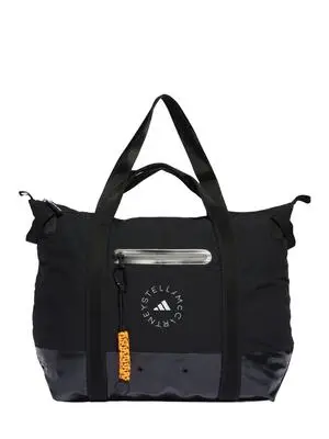 Adidas By Stella McCartney Logo Paneled Tote Bag - Black
