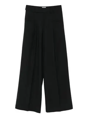 Closed Wool Blend Trousers - Black