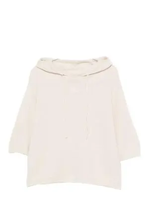 FABIANA FILIPPI Fabiana Filippi Wool Blend Sweater With Hood