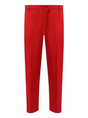 Gucci Ribbon Logo Pants - Red