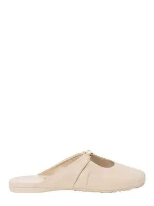 Loewe Pebble Soft Mule - Tan