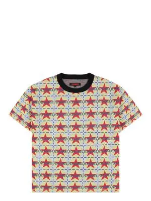 PLEASURES Jacquard Star Print Shirt - Multicolor