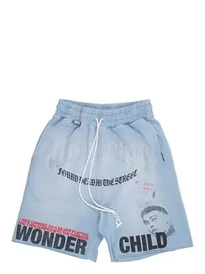 PALY HOLLYWOOD Sweat Shorts - Blue
