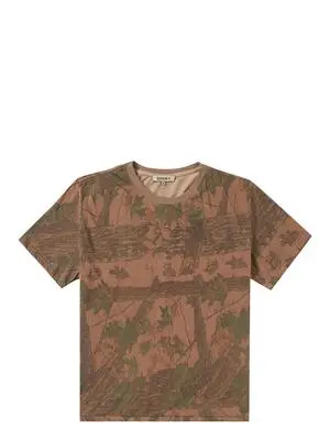 Yeezy Season 4 Camouflage T-shirt - Multicolor
