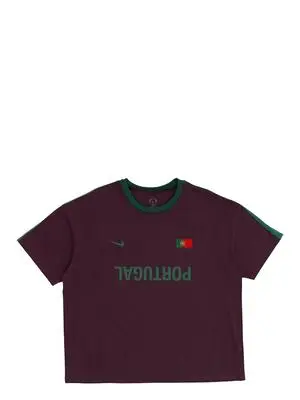 TRAVIS SCOTT Cactus Jack X Nike Portugal Total 90 T-shirt - Red
