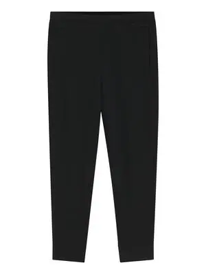 BOSS Cotton-blend Sweatpants With Embroidered Logo - Black