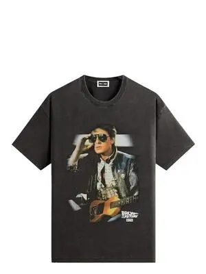 Kith X Back To The Future Marty Shades Vintage Tee Shirt - Black