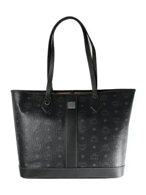 Mcm Liz Vi Shopper Medium Bag - Black